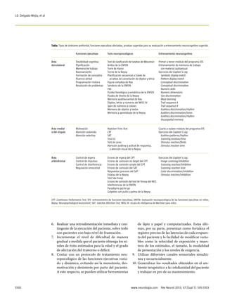 Nepsy funciones-ejecutivas | PDF