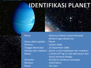 Planet Neptunus | PPTX