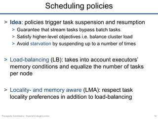 Neptune: Scheduling Suspendable Tasks for Unified Stream/Batch Applications | PPT
