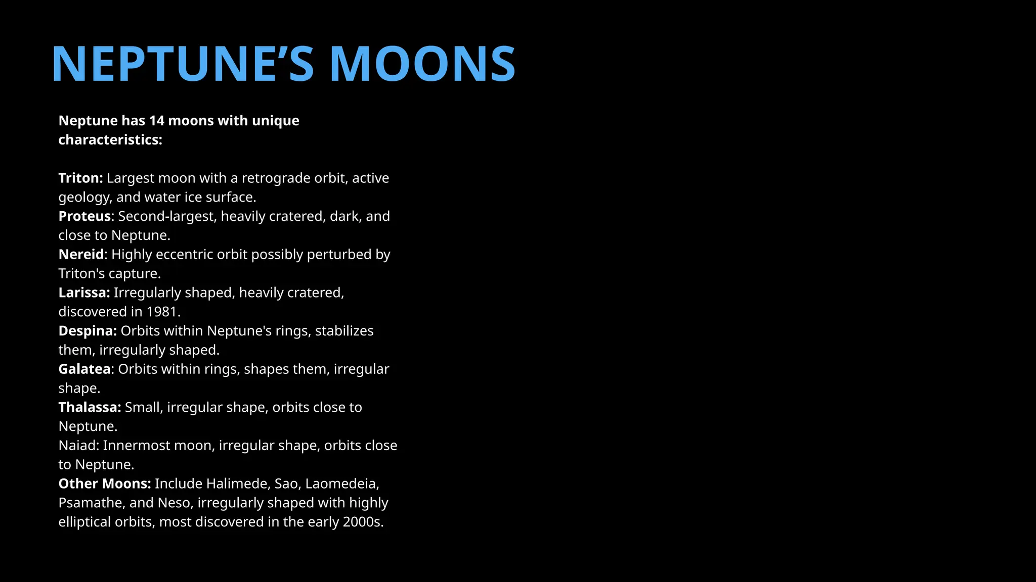 Neptune Educational Presentation in Black Blue Snimated Style .pptx