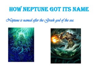 Neptune project by stephanie co | PPTX