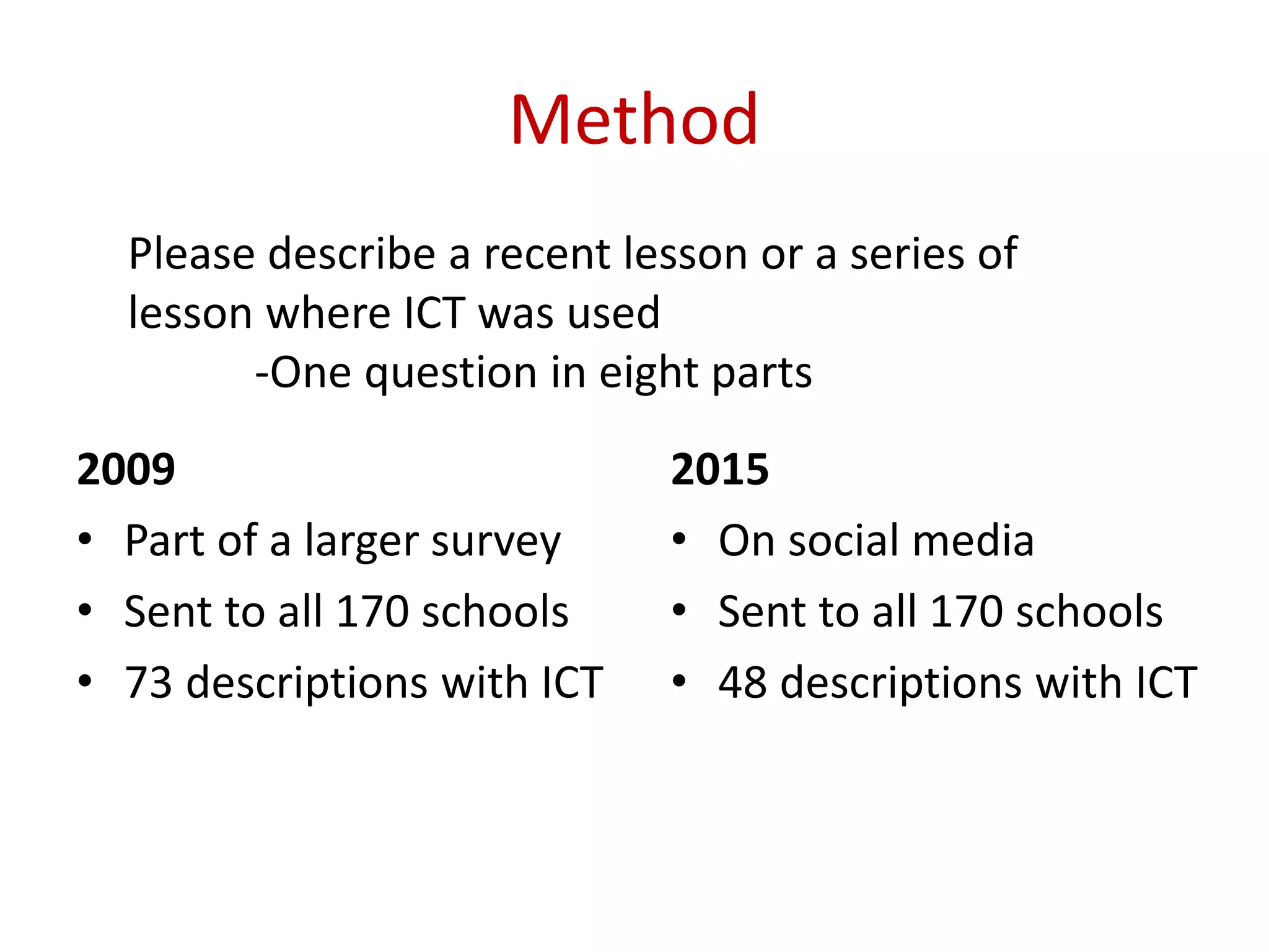 The gradual integration of ICT into the teaching of science | PPT