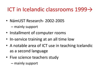 The gradual integration of ICT into the teaching of science | PDF