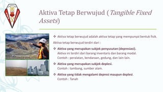 Neraca bagian aktiva tetap , ekonomi kelas 12 | PPTX