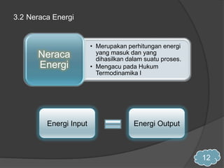Neraca Massa Dan Energi Copy | PPTX