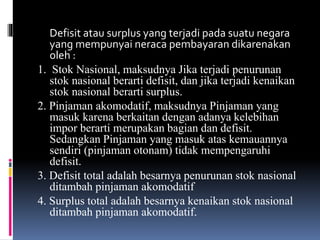 Neraca pembayaran | PPTX