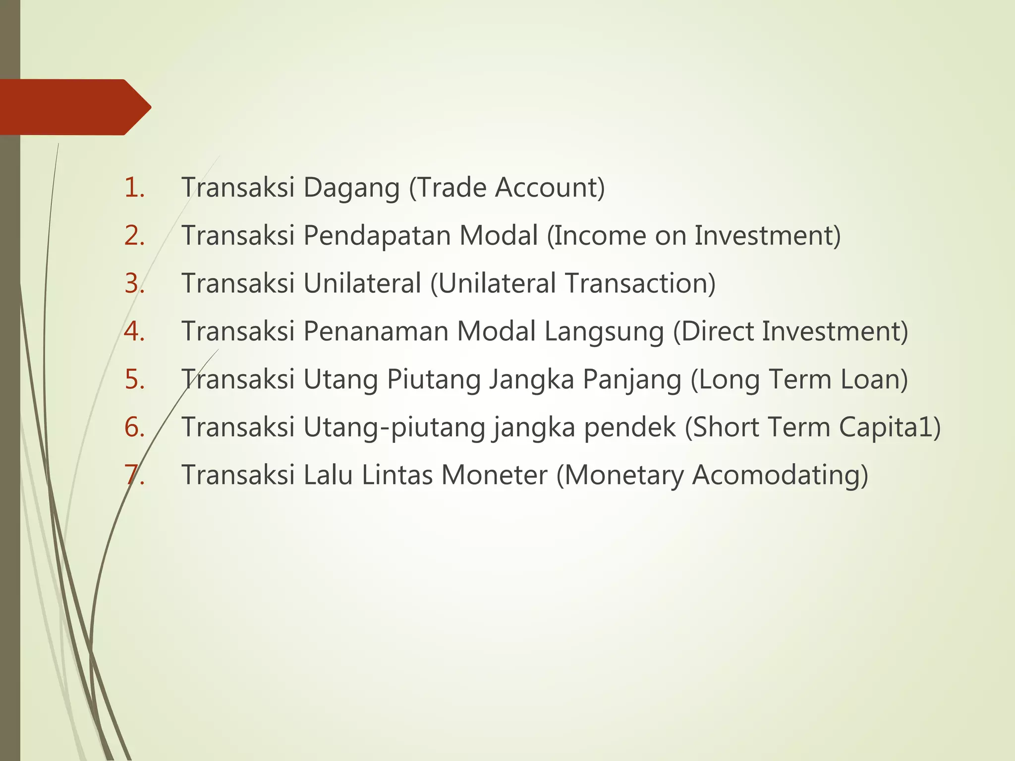 Neraca pembayaran | PPTX