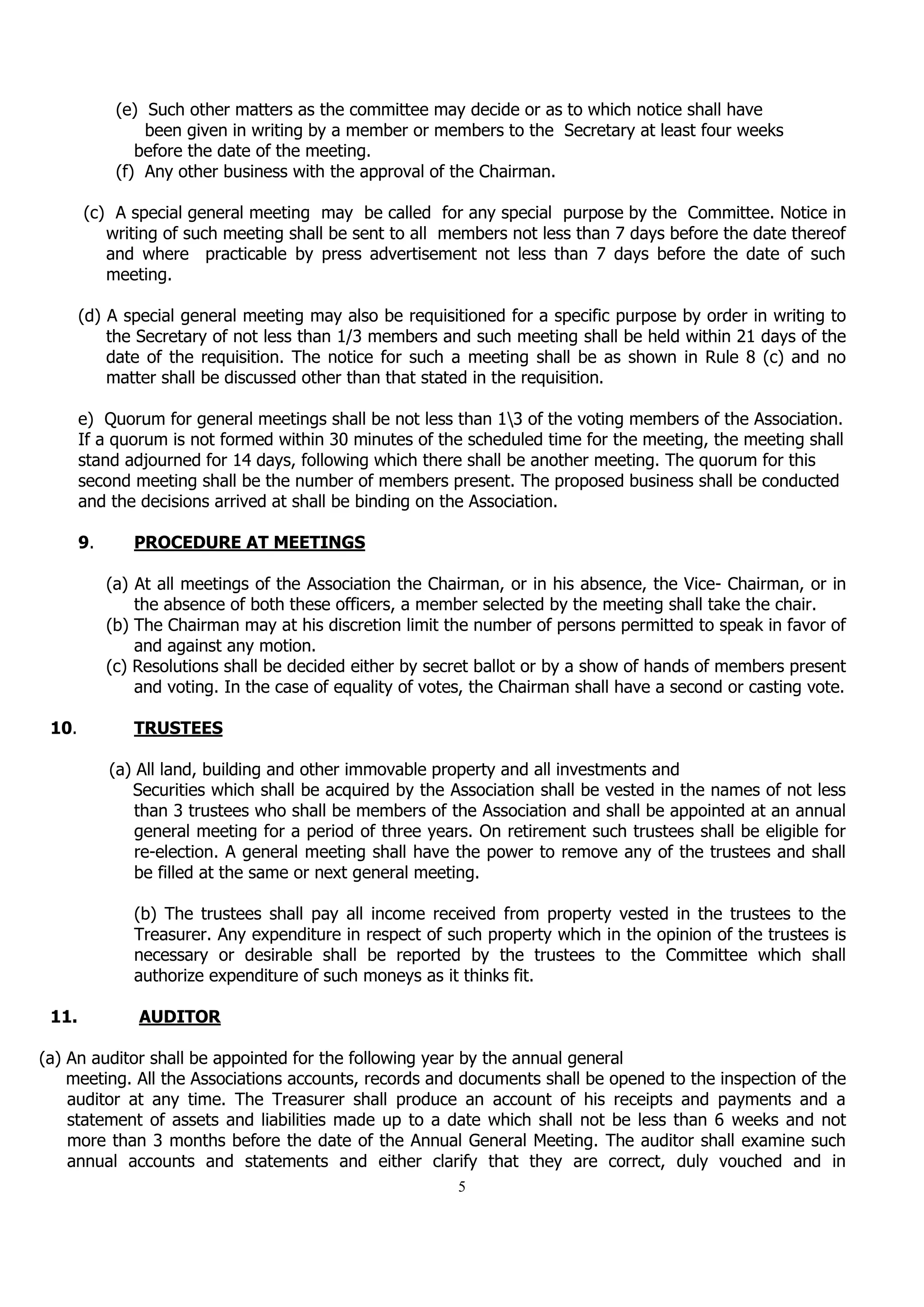 NERA's Constitution | PDF