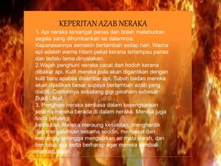 Neraka balasan kejahatan | PPTX