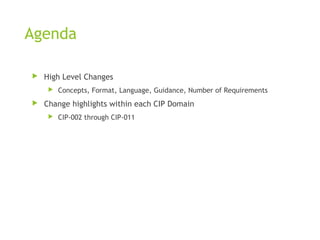 Nerc Version 3 vs Version5 changes | PPT