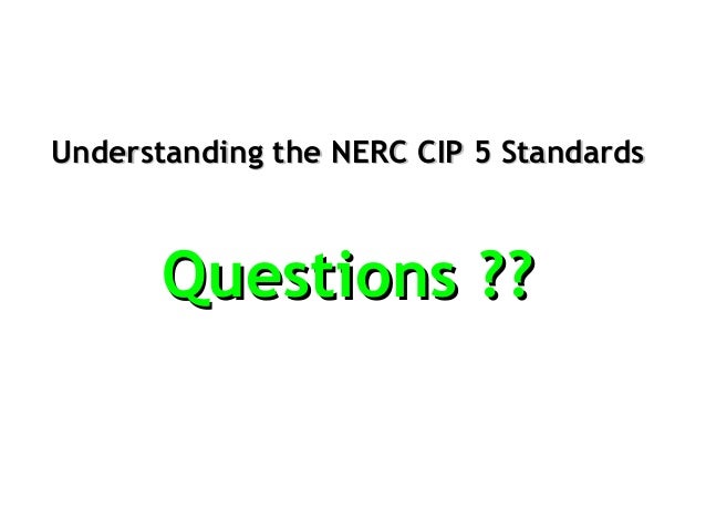 Nerc Version 3 vs Version5 changes