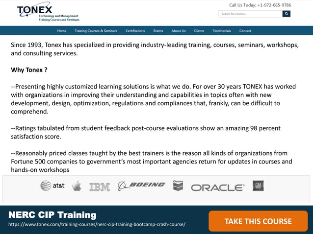 NERC CIP Training - 5 Days Course | PPTX | Computing | Technology ...