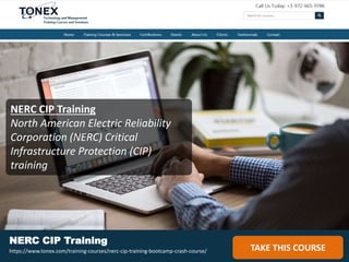 NERC CIP Training - 5 Days Course | PPTX
