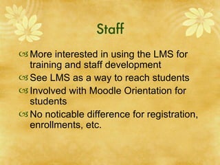 Nercomp08 LMS Migration | PPT | Computing | Technology & Computing