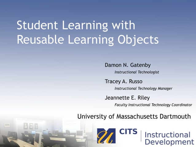 Student Learning with Reusable Learning Objects | PPT