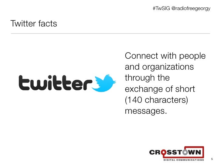 Twitter 101 - Rules of the Road