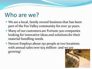 Nercon ppt | PPTX