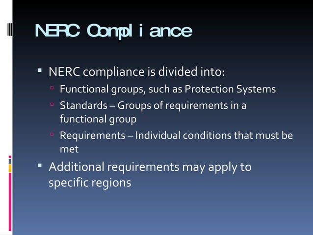 Nerc Standardization & Automation | PPT | Financial Regulation | Economy