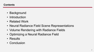 NeRF: Representing Scenes as Neural Radiance Fields for View Synthesis ...
