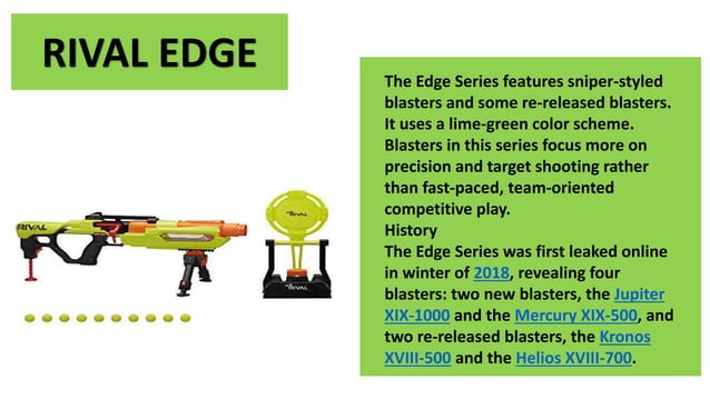 Nerf and its creation | PPT