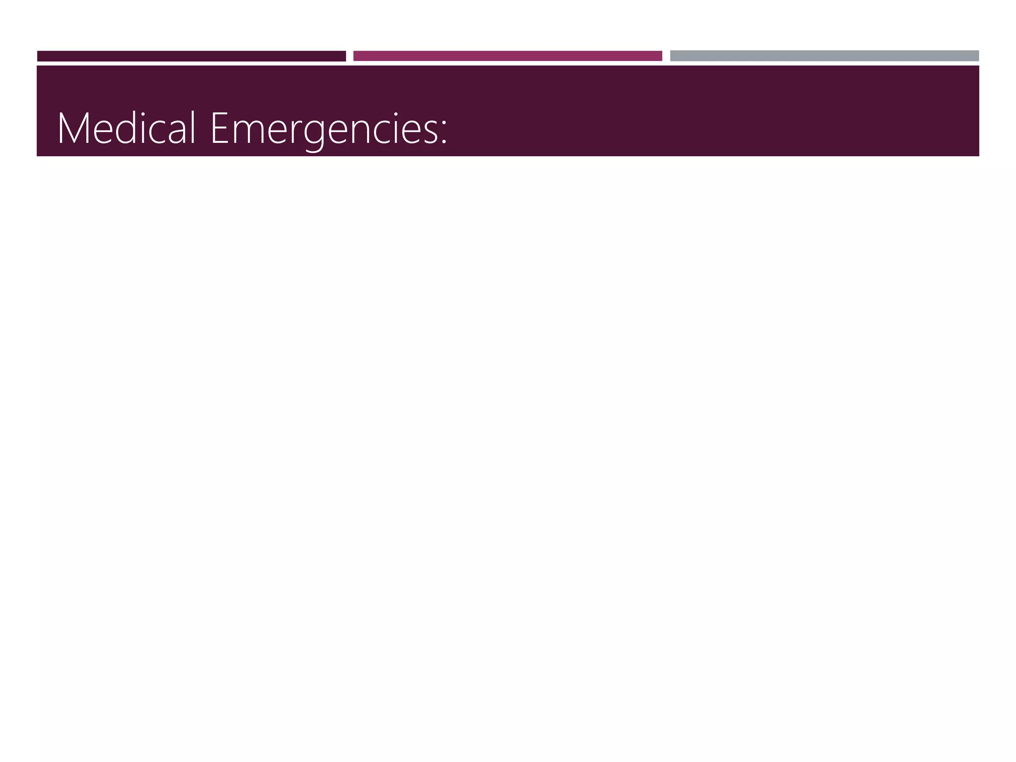 first aid medical emergencies.pptx | First Aid | Injuries