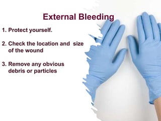 first aid medical emergencies.pptx | First Aid | Injuries