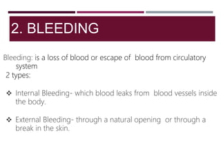 first aid medical emergencies.pptx | First Aid | Injuries