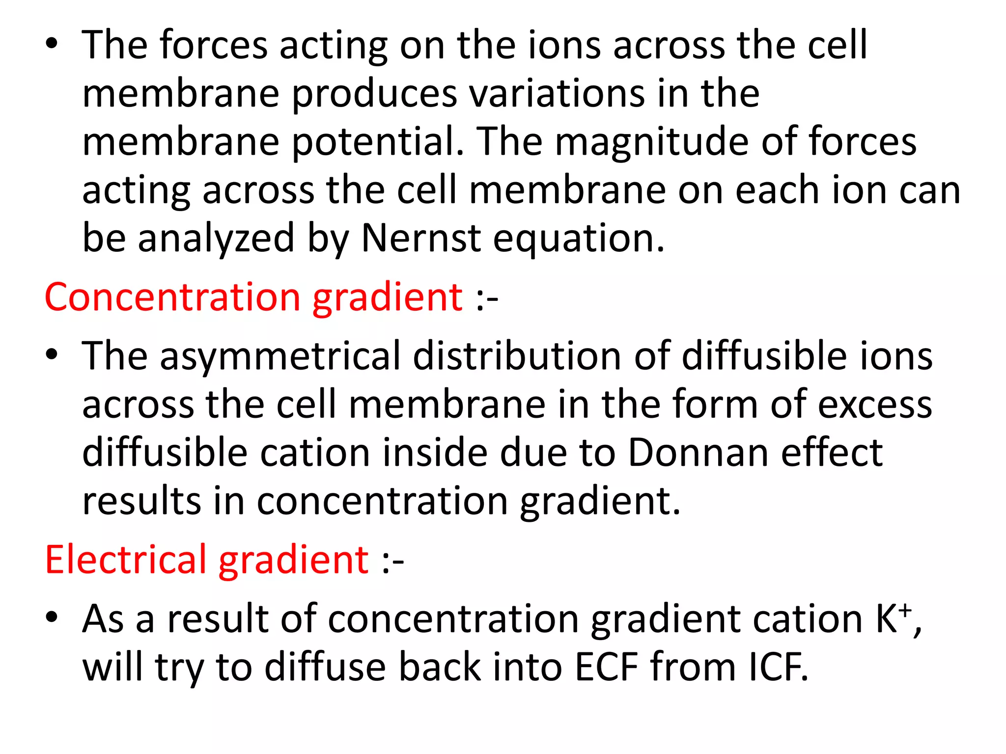 Nernst Equation | PPTX