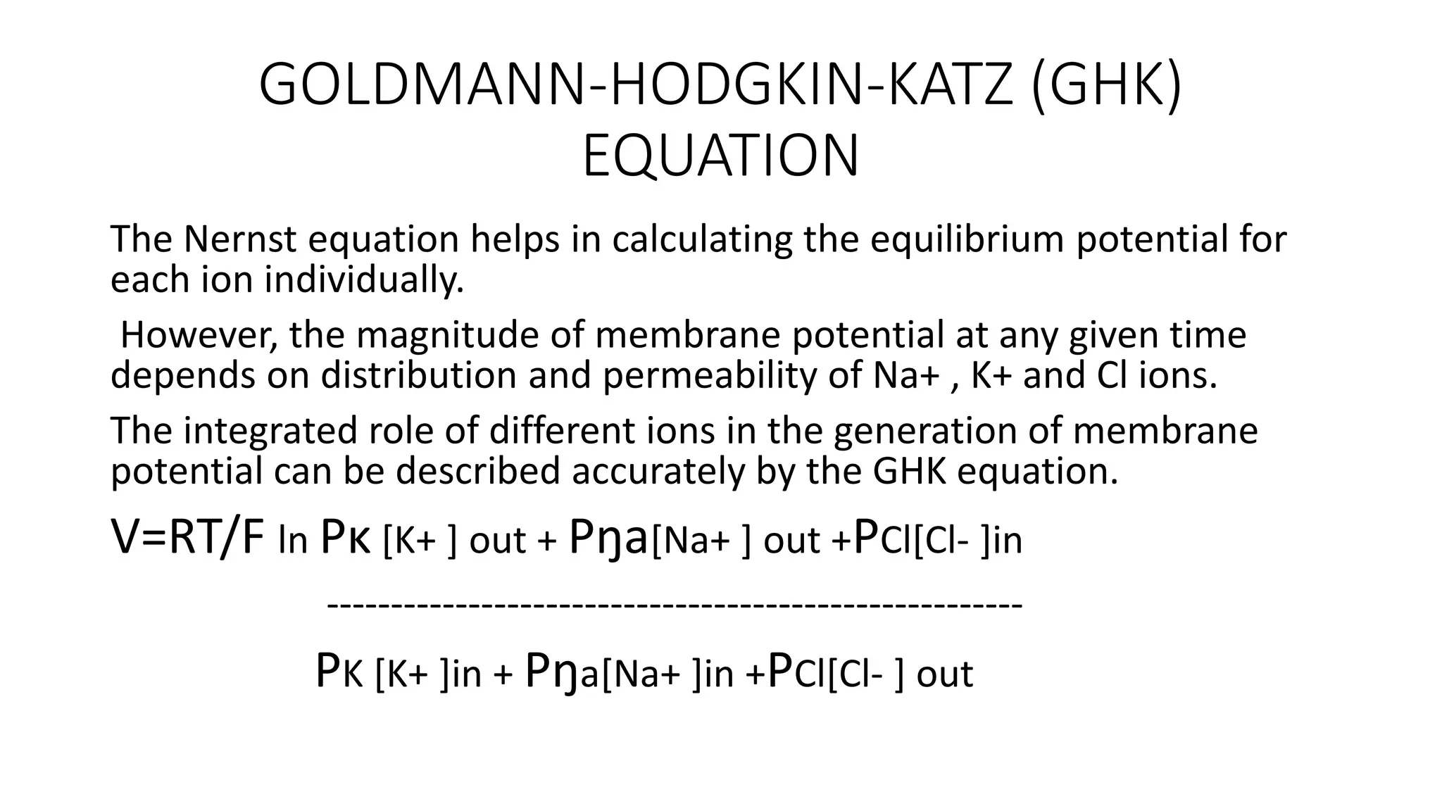 Nernst equation | PDF