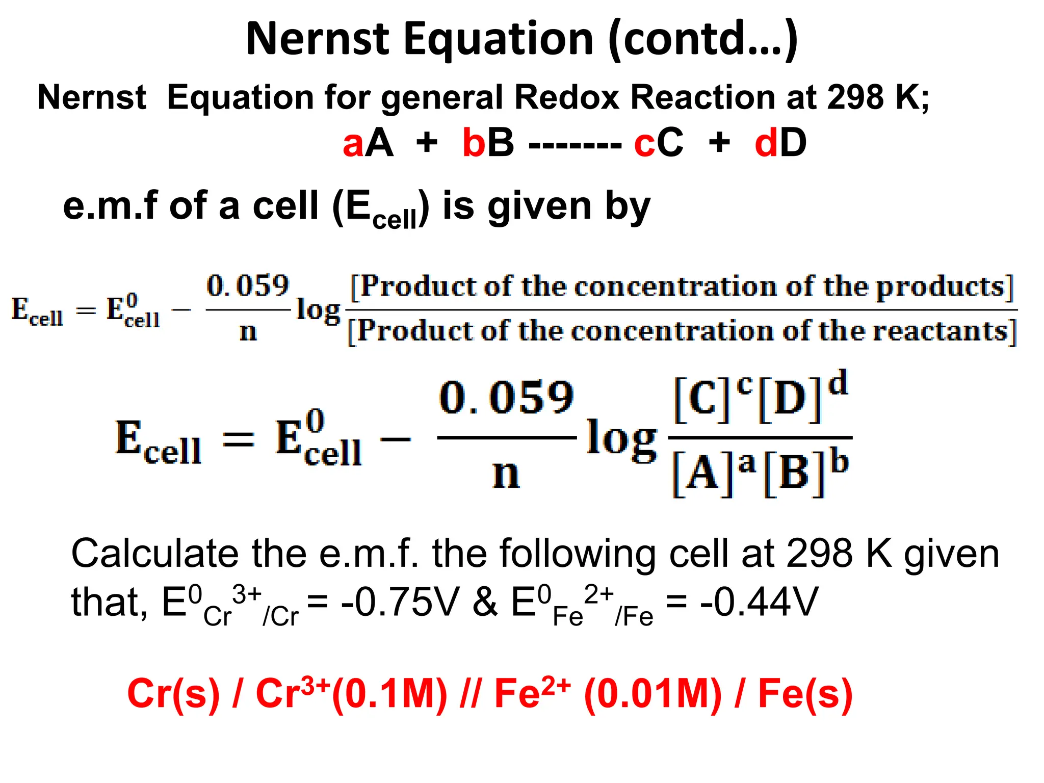 Nernst Equation 3.ppt