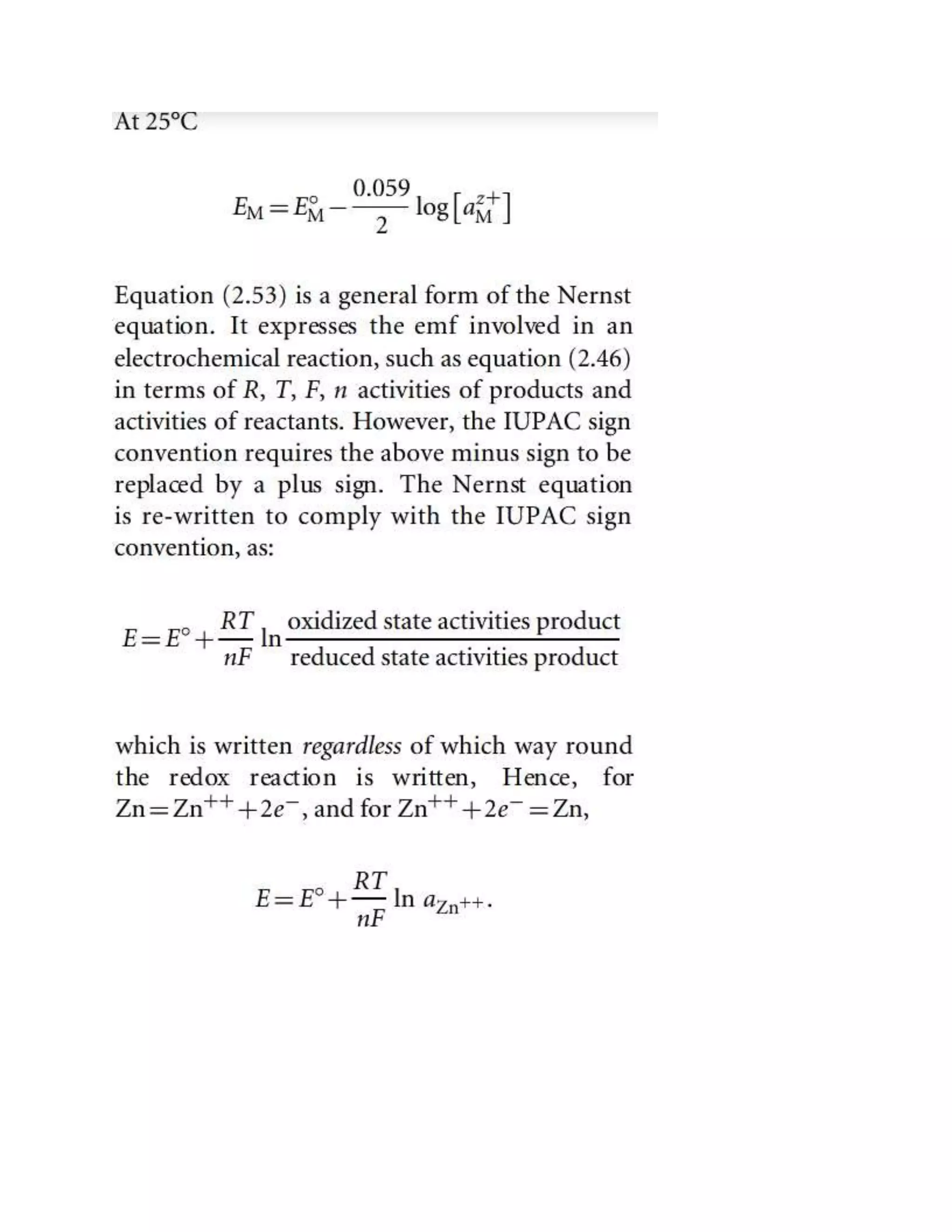 NERNST EQUATION DERIVATION AND APPLICATIONS.docx