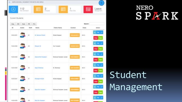 Free School Management Software | NeroSchool | PPT