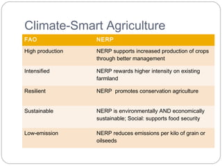 Nitrous Oxide Emissions Reduction (NERP) | PPT | Agriculture | Industries