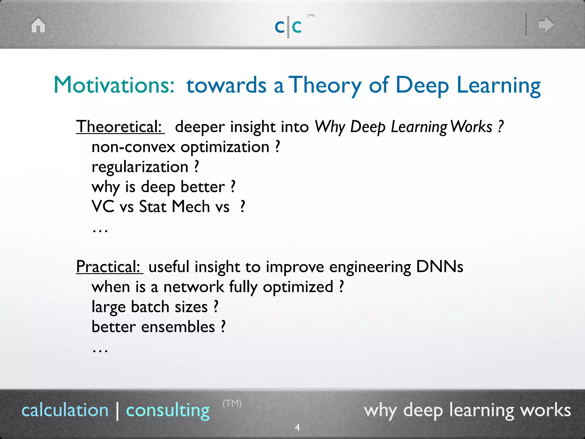 Why Deep Learning Works: Self Regularization in Deep Neural Networks | PPT