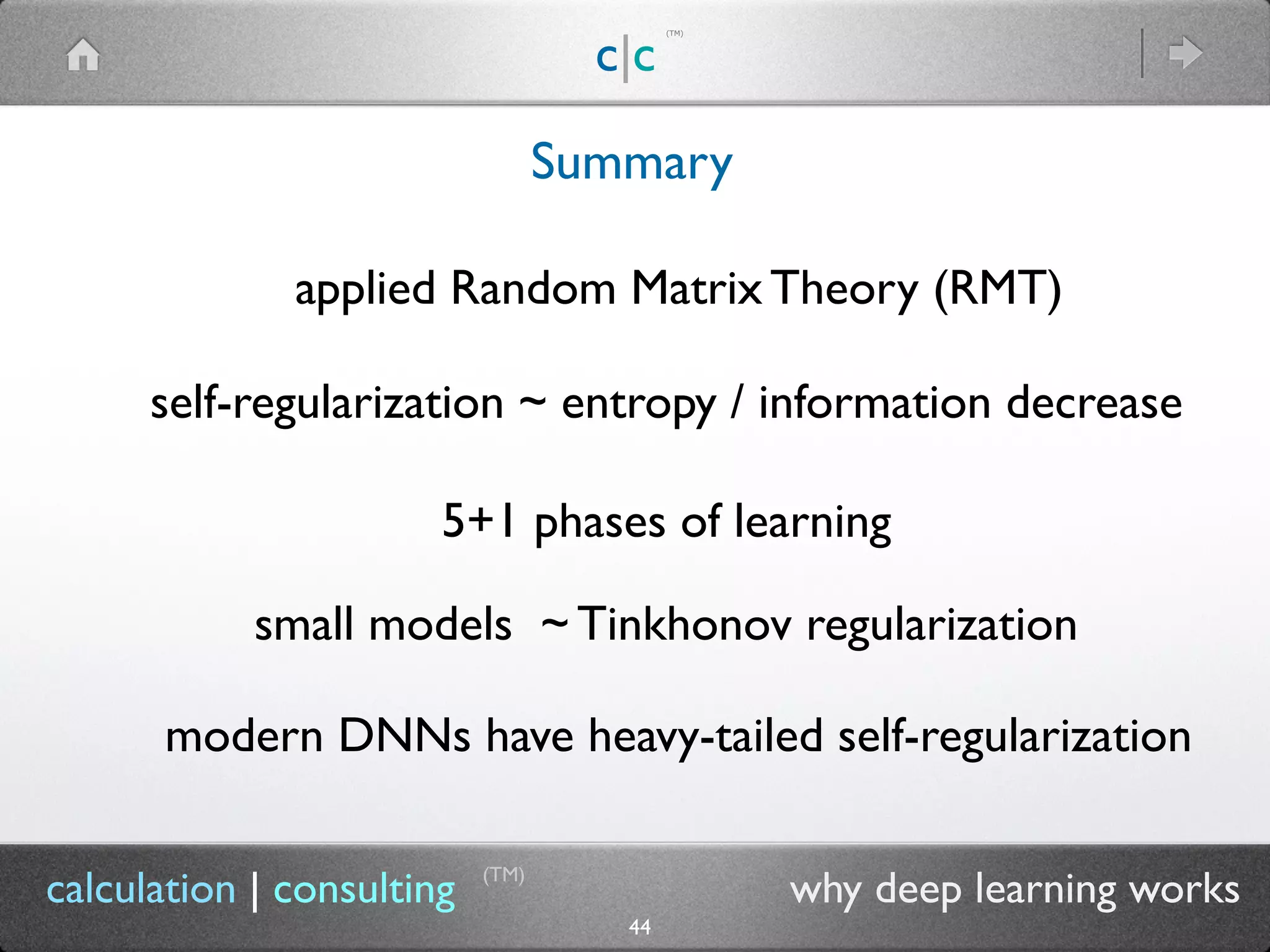 Why Deep Learning Works: Self Regularization in Deep Neural Networks | PPT Why Deep Learning Works: Self Regularization in Deep Neural Networks | PPT