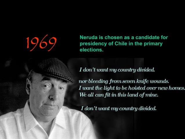 Neruda English Biography | PPT