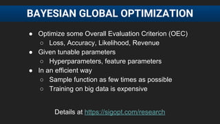 Using SigOpt to Tune Deep Learning Models with Nervana Cloud | PPT