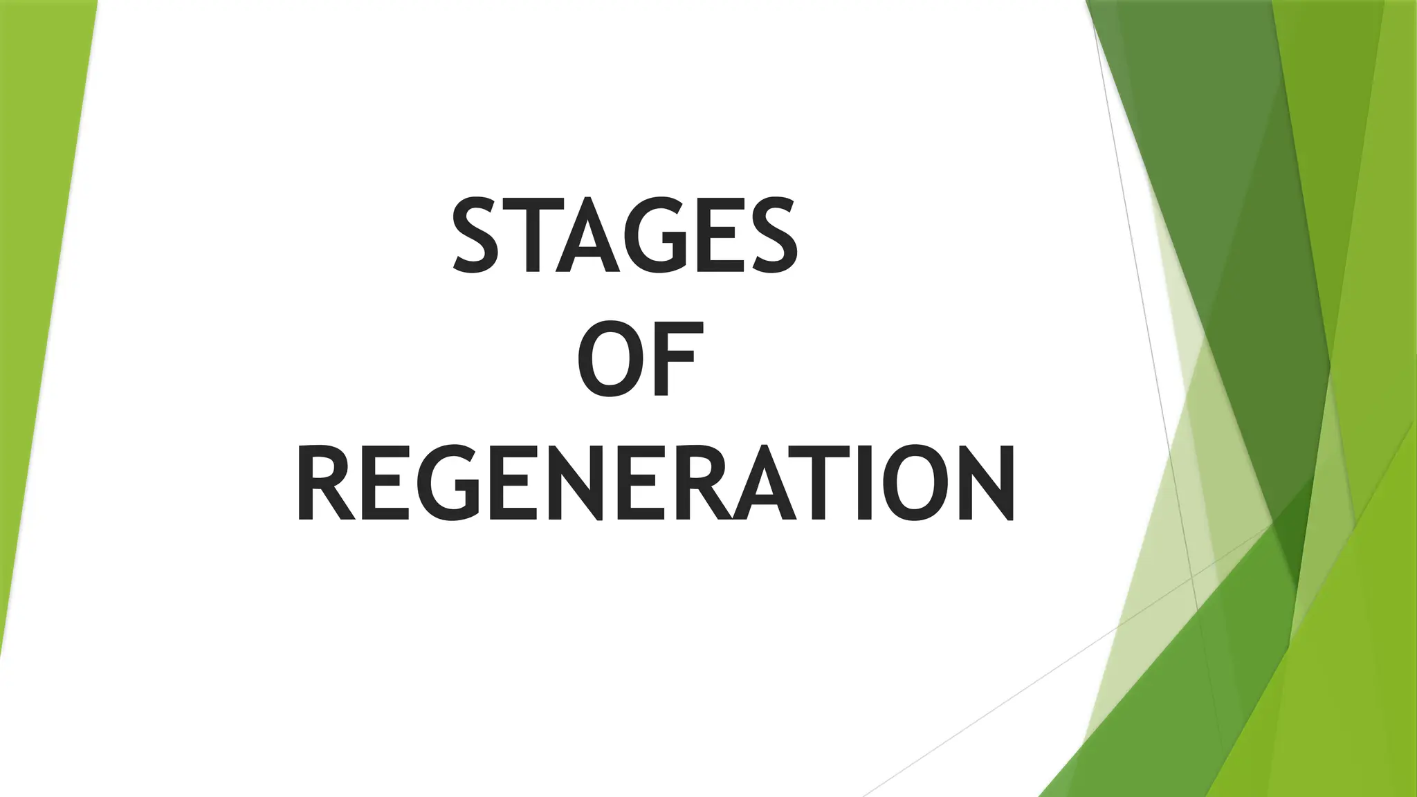 STAGES OF REGENERATION nerve regeneratio | PPTX