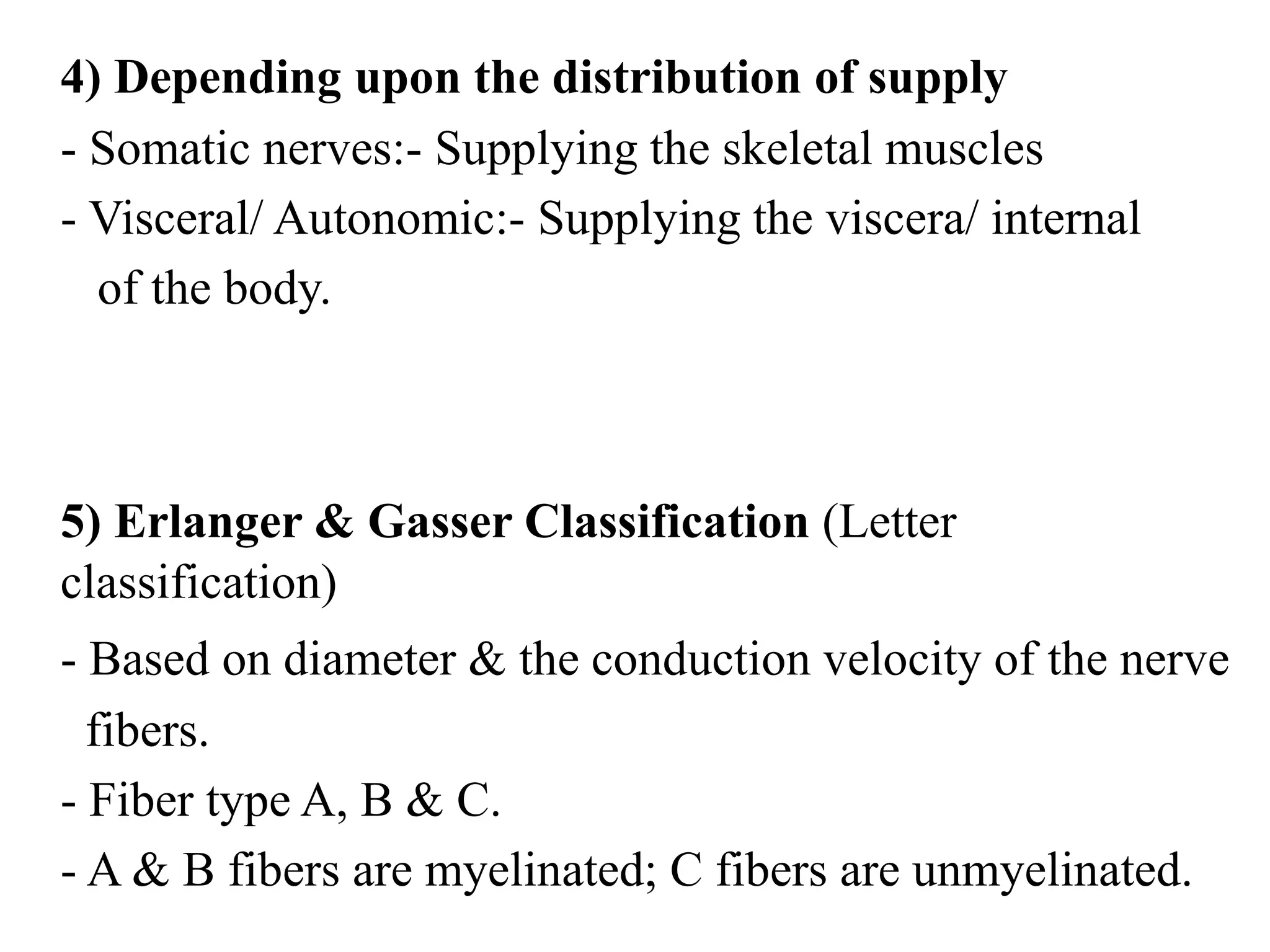 Nerve classification | PPTX