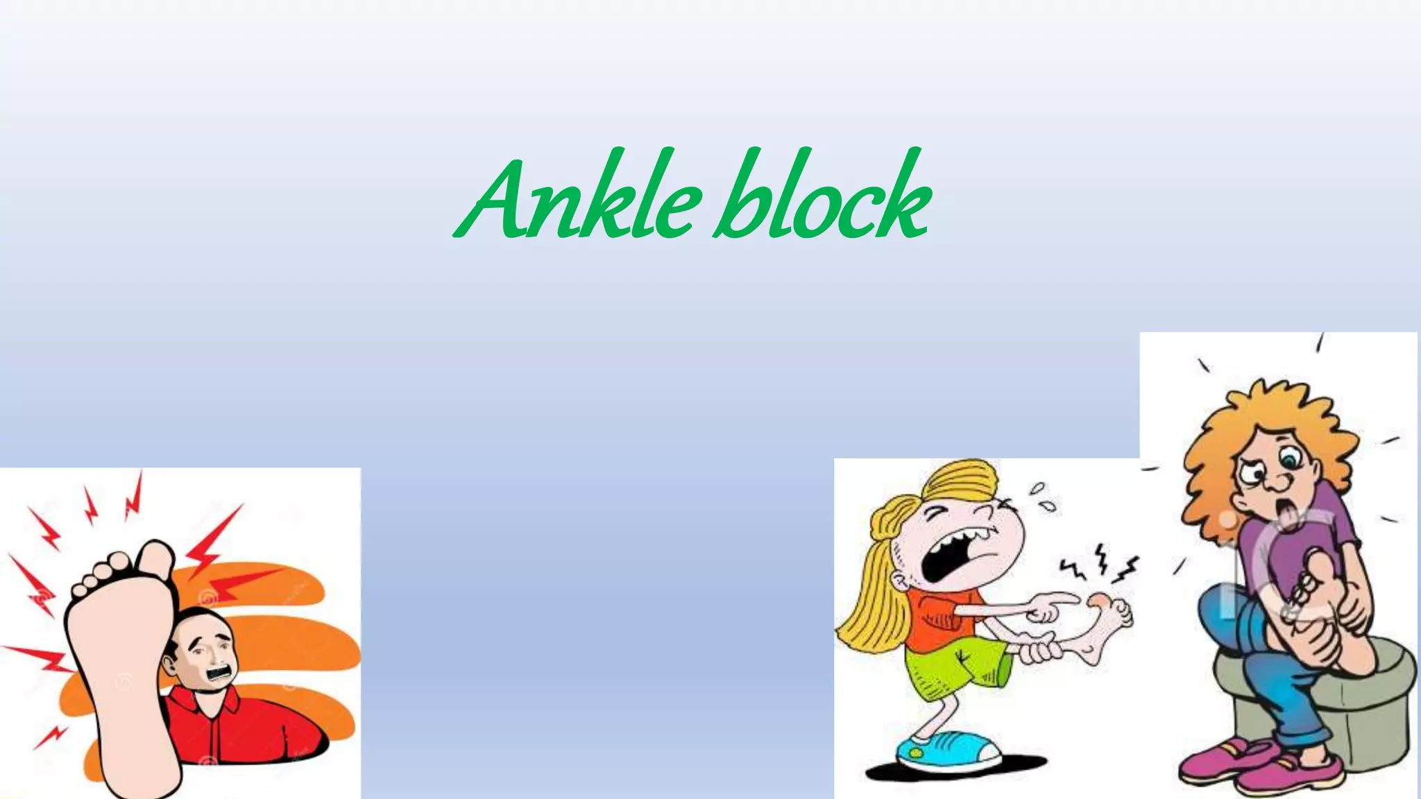 Peripheral Nerve block(ankle block,wrist block, digital block) | PPTX