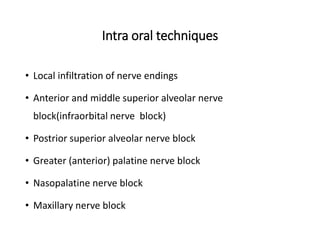 Nerve blocks | PPT
