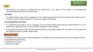 Nerve blocks and dehorning- By: Dr. Najmu Saaqib Reegoo DVM | PDF