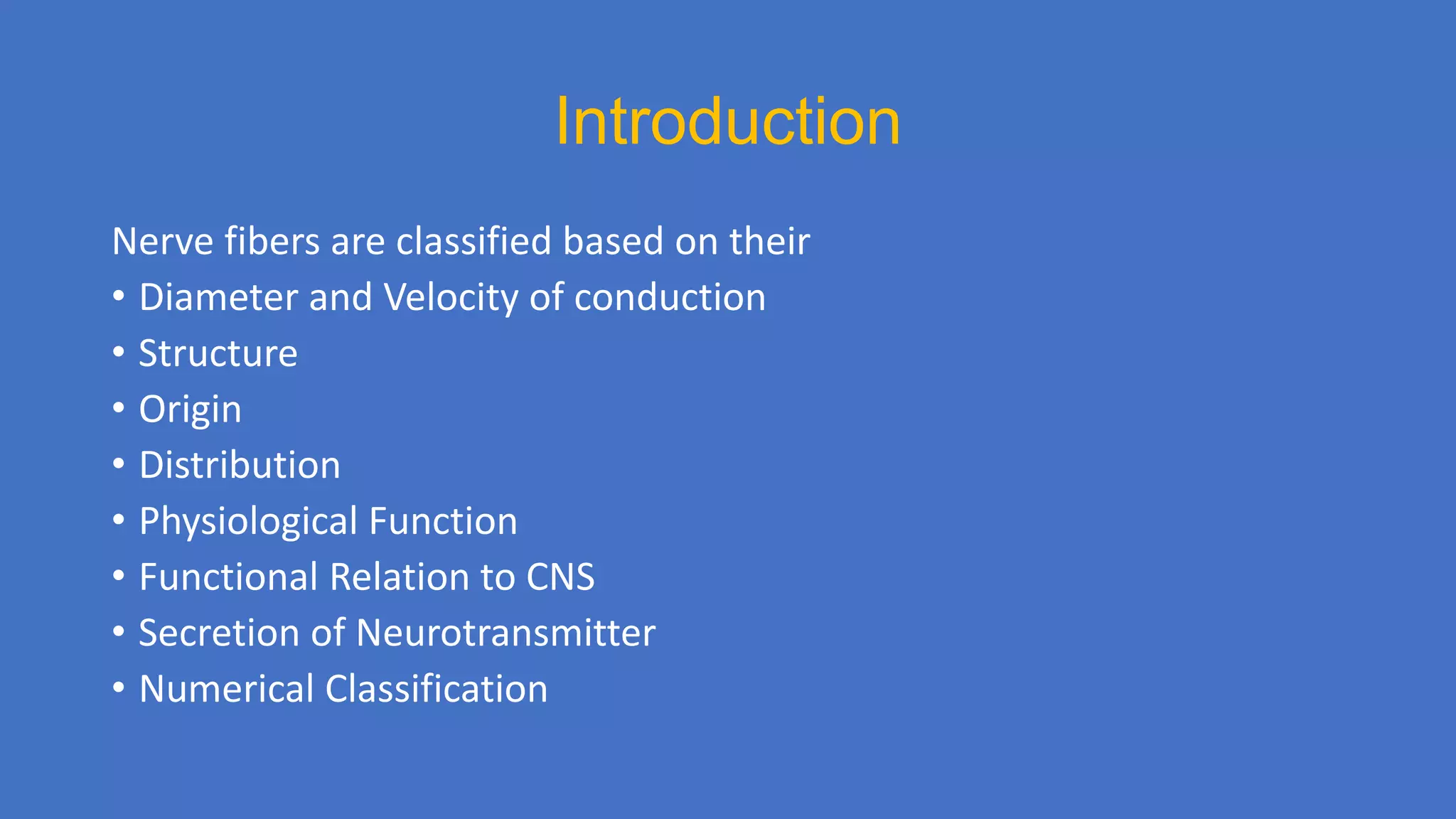 Nerve Classification Pptx