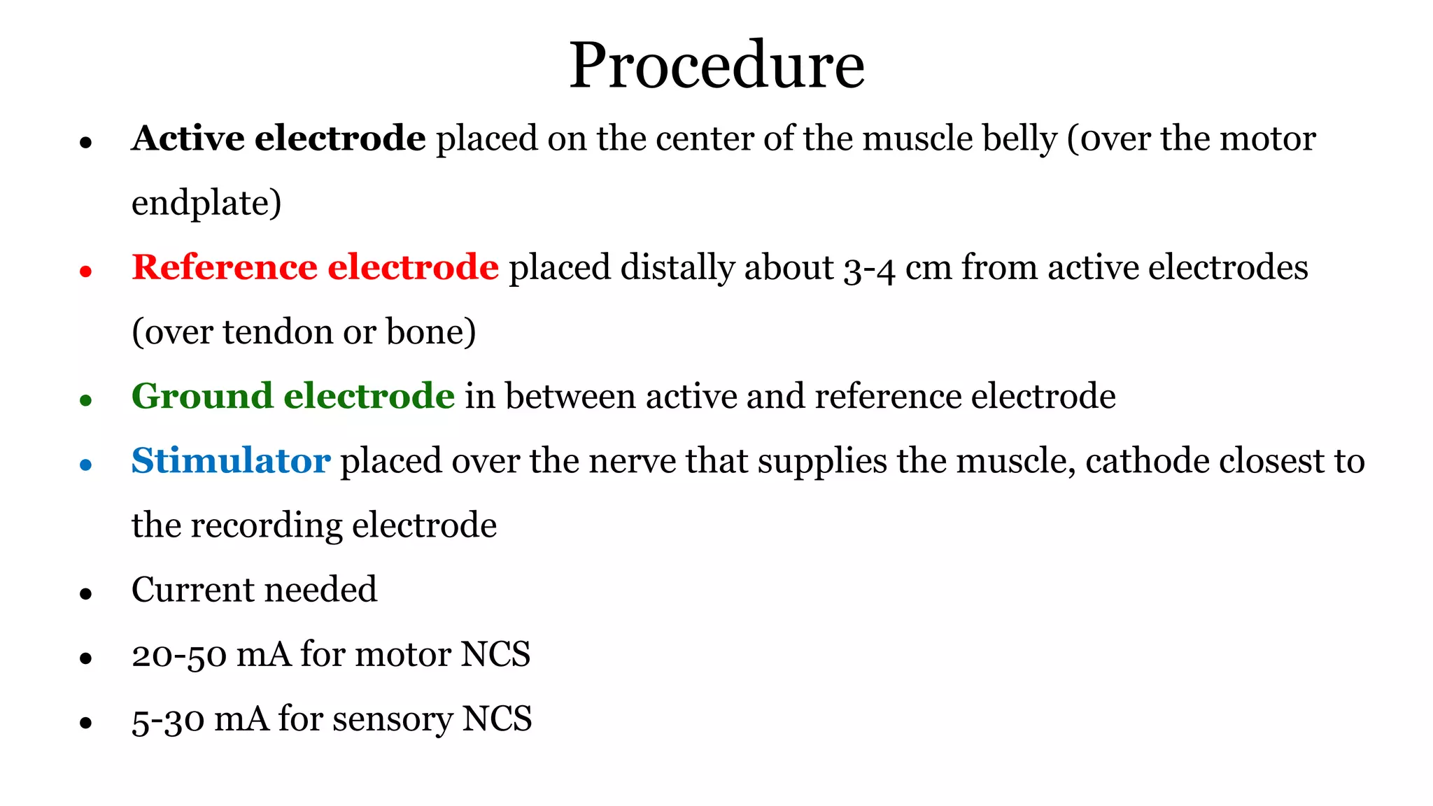 Nerve conduction study | PPTX