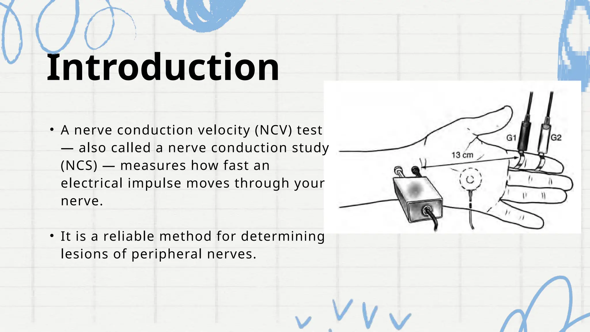 Nerve Conduction Study or NCS, Motor Conduction Study, Sensory Conduction Study, F Wave, H ...