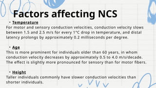Nerve Conduction Study or NCS, Motor Conduction Study, Sensory ...