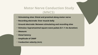 Nerve Conduction Velocity (NCV) Study: Principles, Procedure & Clinical ...