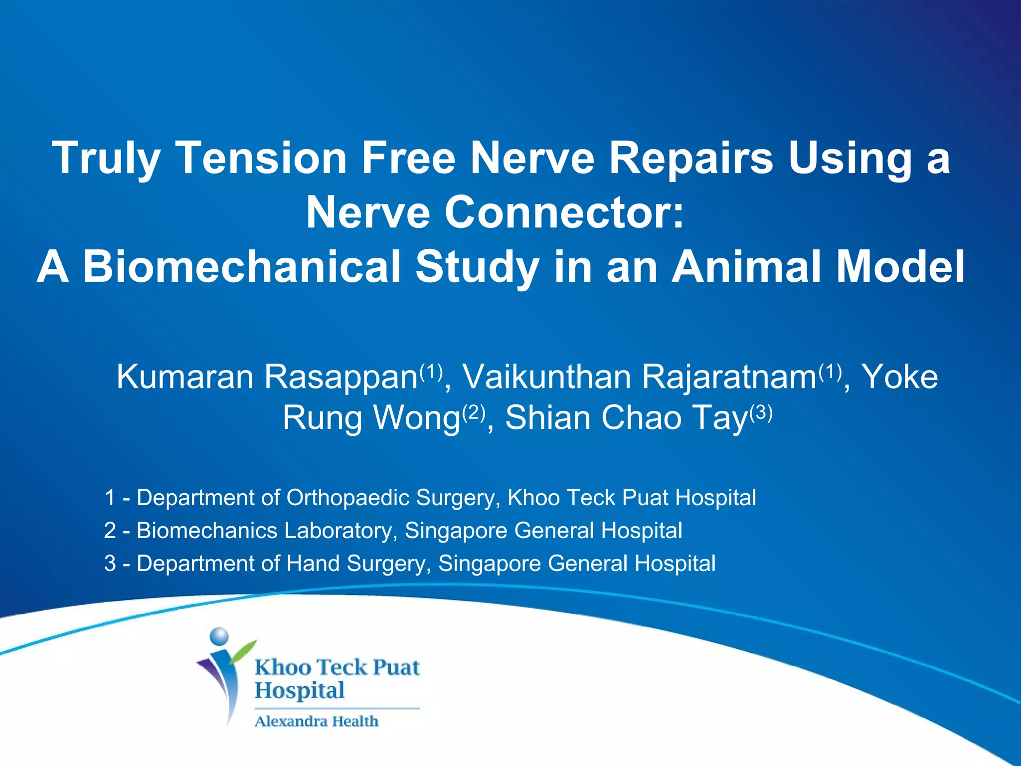 Nerve connector | PPT