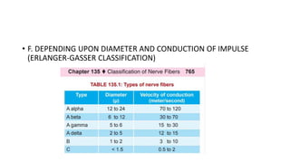 NERVE FIBRES, RECEPTORS & NEUROTRANSMITTERS.pptx