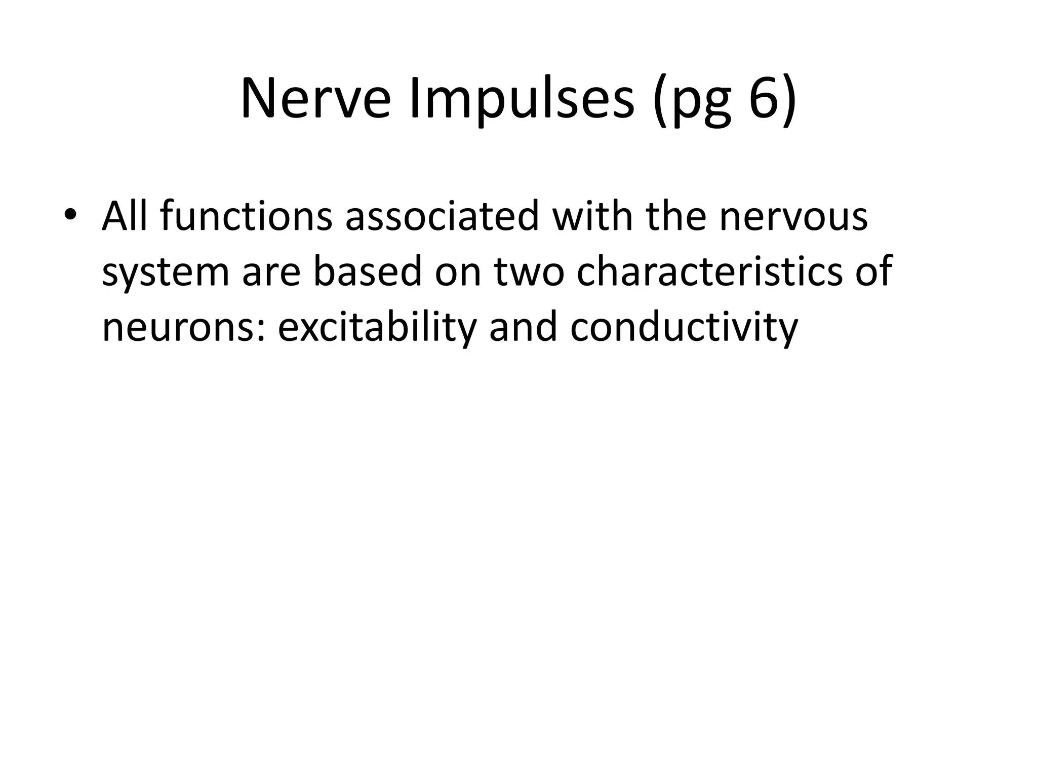 Nerve impulses 2012 | PPT
